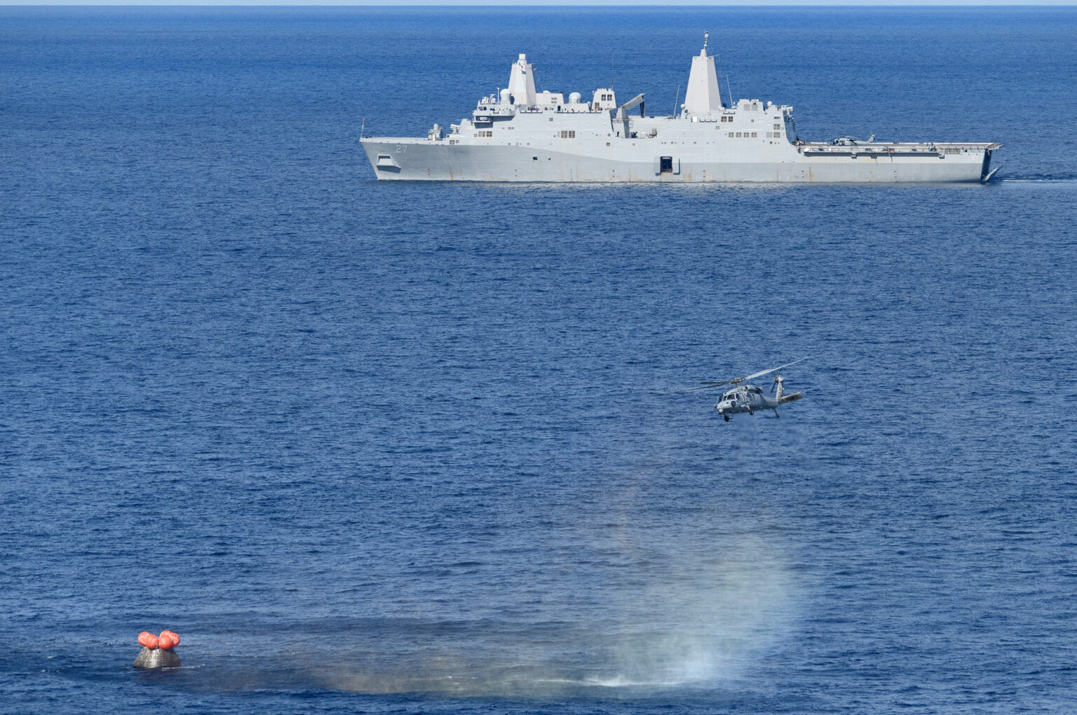 La nave Orion regresa a la Tierra: galería de imágenes para la historia