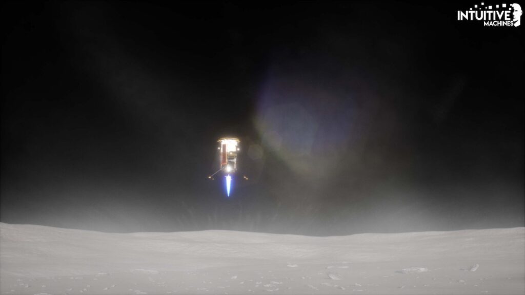 La NASA regresa a la Luna: Odiseo listo para aterrizar en su superficie