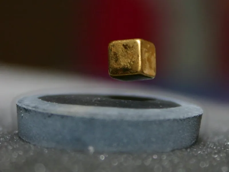 Descubren un nuevo tipo de levitación magnética que puede revolucionar ...